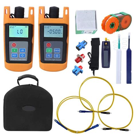 Buy Fiber Optic Communication Equipment Test Ftth Tool Kit Loss Test