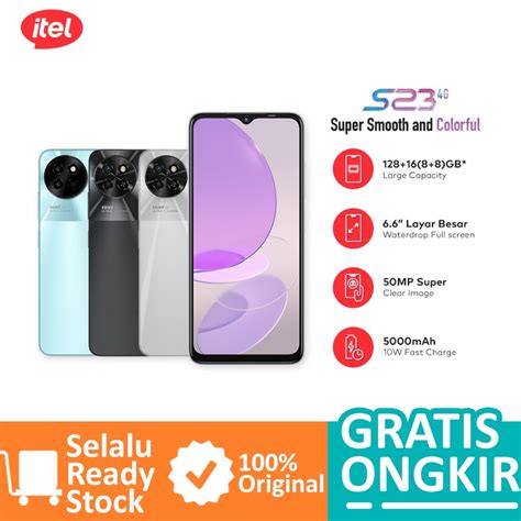 Jual Itel S Ram Gb Gb Gb Rom Gb Gb Hd Hz Mah Cpu Unisoc Tiger T