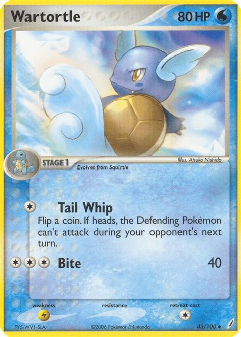 Wartortle Cards Dex For Tcg Collectors