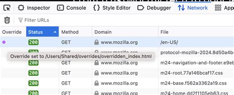 Network Overrides — Firefox Source Docs Documentation