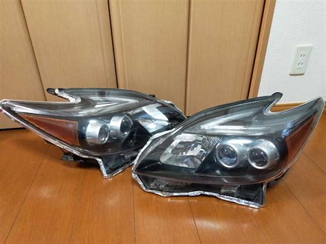 Yahooオークション プリウス30 後期 Ledヘッドライト 左右セット Us