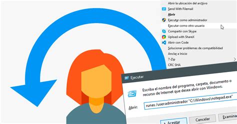 Cómo ejecutar un programa con un usuario diferente