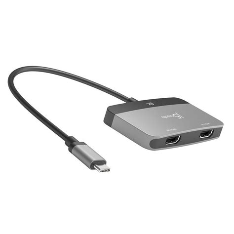 J5 Create 8k Usb C To Dual Hdmi Display Adapter Shop Today Get It Tomorrow