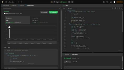 Aswin S On Linkedin 100daysofcode Javaprogramming Algorithm Mergesort Codingchallenge