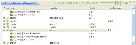 Reverse Dependency Explorer Apache Ivyde™