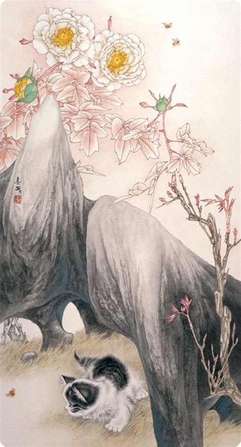 Кошки в живописи и скульптуре. Рисунки кошек. Кошки в искусстве ...