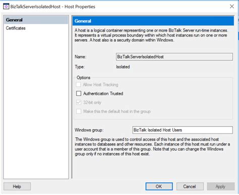 biztalk host host instances biztalk world