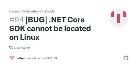 Bug Net Core Sdk Cannot Be Located On Linux · Issue 94 · Microsoft