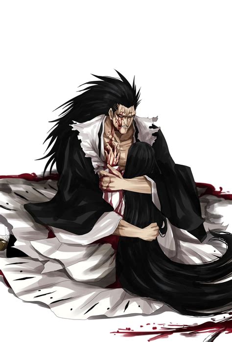 Unohana Retsu And Zaraki Kenpachi Bleach Drawn By Gunjyougunjyou00