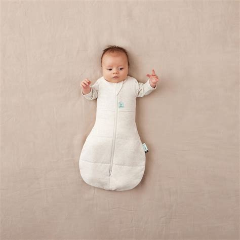Ergopouch Cocoon Swaddle Bag 10 Tog Oatmeal Kleine Muis