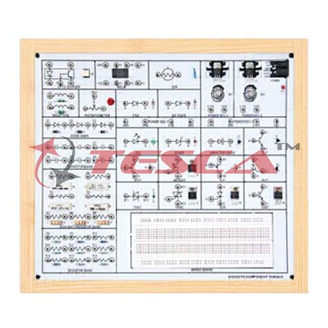 Discrete Component Trainer Kit Hands On Electronics Learning