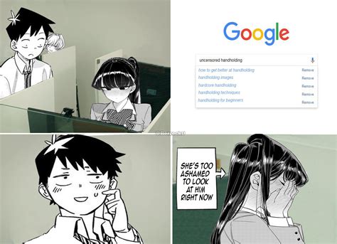 Komi Sans Search History R Animemes Hand Holding Know Your Meme