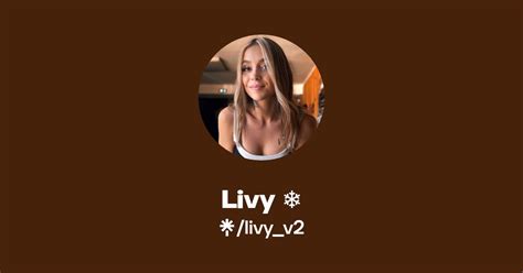 Livy ️ Twitter Instagram Tiktok Twitch Linktree