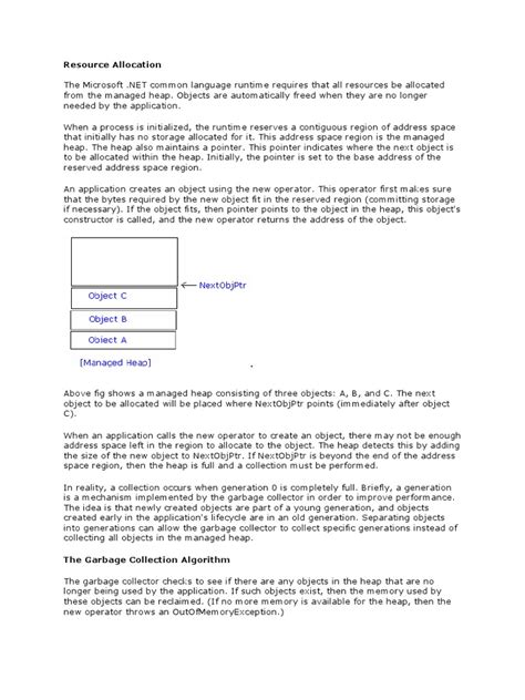 Automatic Memory Management Pdf Pointer Computer Programming