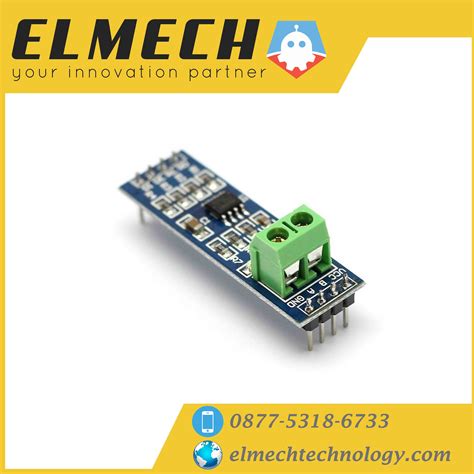 Modul Komunikasi Serial Ttl To Rs485 Elmech Technology