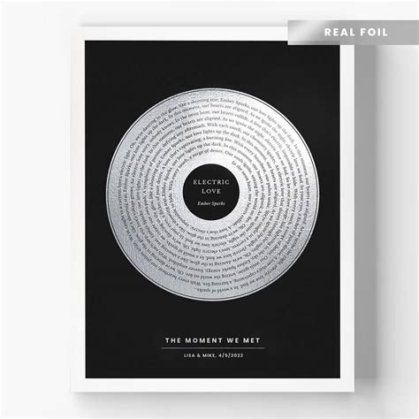 Custom Song Lyrics On Canvas And Prints Lime And Lou
