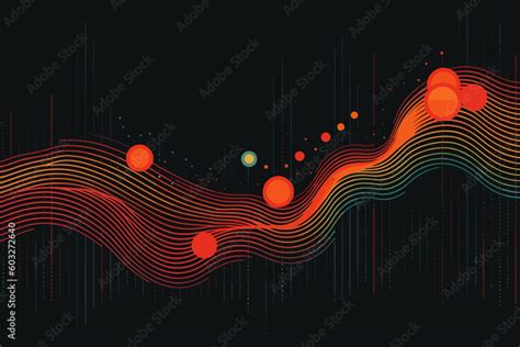 Doodle Inspired Sonar Cartoon Sticker Sketch Vector Illustration