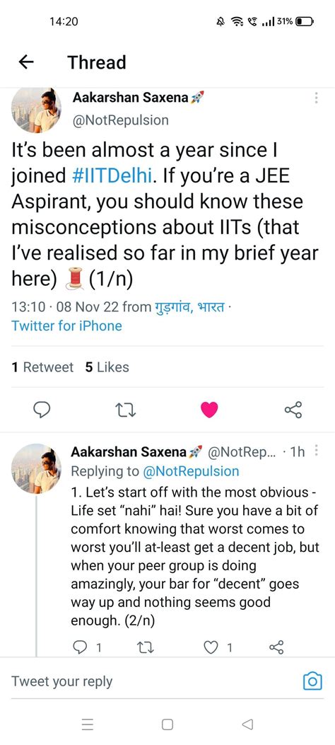 From A Iitd Cse Guy R Jeeneetards