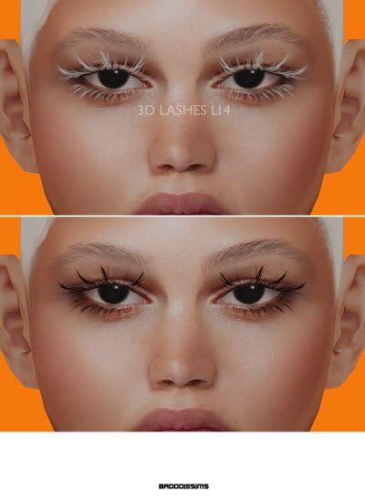 Badddiesims 3d Lashes L13 [ Public Release ] Custo Tumbex