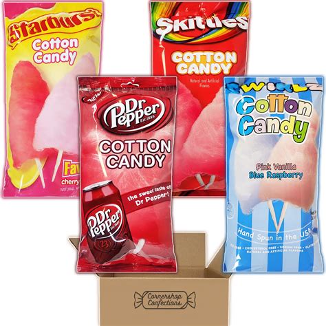 Cotton Candy 4 Flavor Variety Skittles Starburst Dr Pepper
