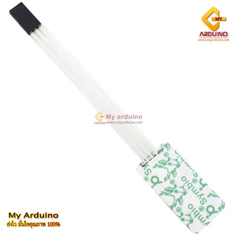 Membrane Switch Keyboard Multicolor โมดูลสวิตช์ 2 ช่อง สีเทา ลูกศรขึ้นลง ขาย Arduino อุปกรณ์