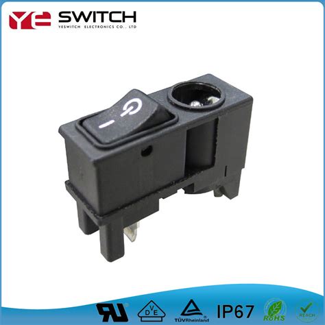 Overload Waterproof Locking Rocker Switch With Seal Ring Momentary