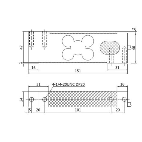 Parallel Beam Load Cell Ap65l Amowellsensor Load Cells Weighing Scale Pressure Sensor Level