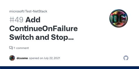 Add Continueonfailure Switch And Stop Execution If One Of The Lower Phases Fail Issue