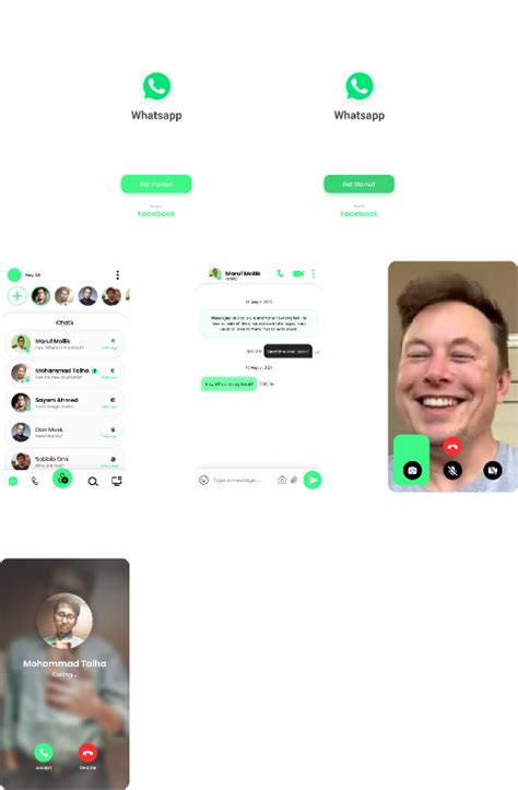 Whatsapp Redesigned UI Figma