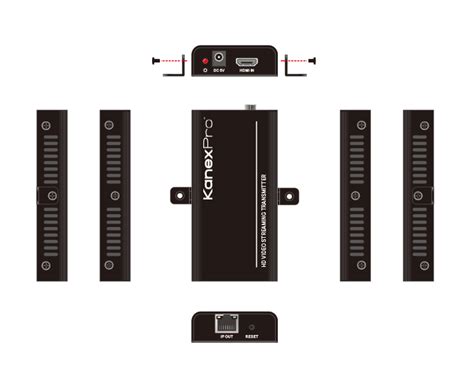 HD Video Over IP Encoder Decoder Kit