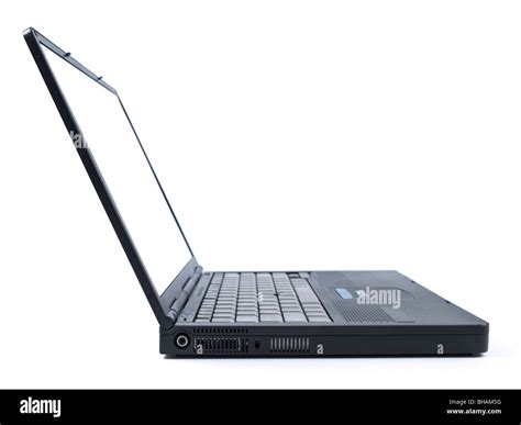 Open Laptop Side View Hi Res Stock Photography And Images Alamy