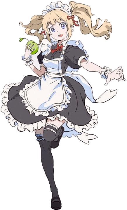 免扣卡通可爱女孩