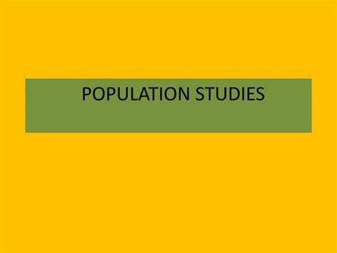 Population Growth 1 1 Pptx