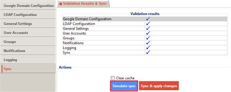 Google Cloud Directory Sync를 통해 Synology LDAP Server를 Google Workspace와
