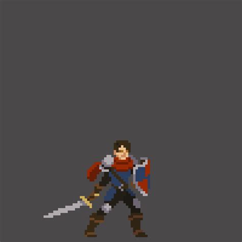 Knight In 2025 Pixel Art Characters Pixel Art Games Pixel Art Design