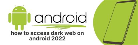 How To Access The Dark Web On Android Safely Apps Uk 📱