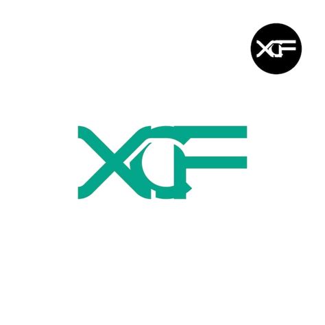 Premium Vector XCF Logo Letter Monogram Design
