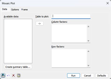 Mosaic Plot • Genstat Knowledge Base 2024