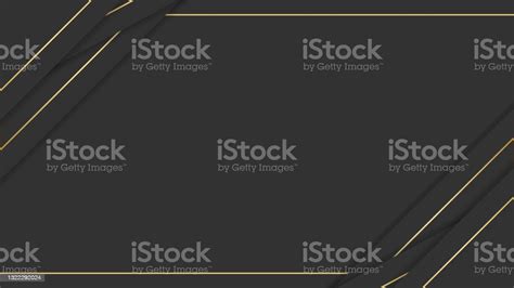 럭셔리 골드와 블랙 배경 추상 장식 황금 패턴 라인 그라데이션 벡터 일러스트 다크 그레이 골드 라인 커버 템플릿 기하학적 모양 현대 최소한의 기술 배너 0명에 대한 스톡