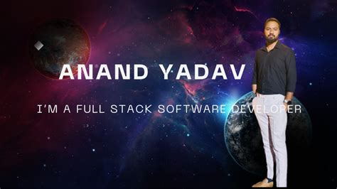 My Personal Portfolio Website In Angular Anand Yadav Posted On The