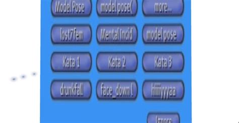 Second Life Marketplace Animation Menu Script Pack