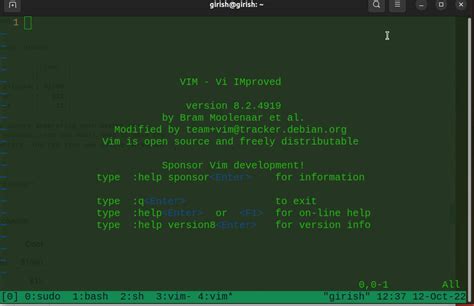 The Vim Editor Cookbook Hackernoon