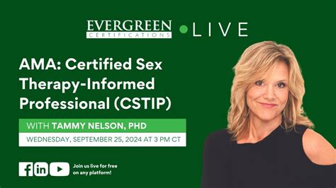 Ama Certified Sex Therapy Informed Professional Cstip Youtube