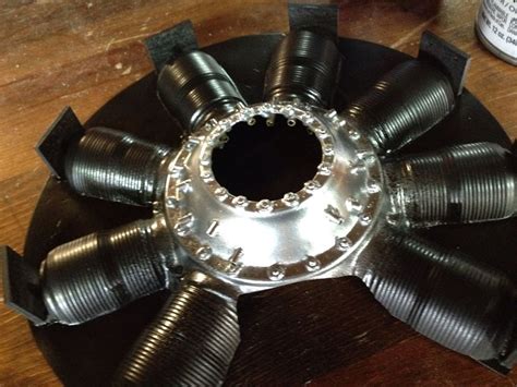 Scale Airplane Tips Installing A Dummy Rotary Engine