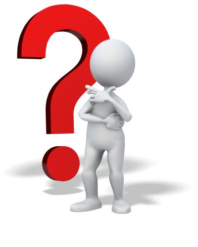 Question Mark Serious Thinker Powerpoint Animation Pictures Question Mark  Red Question