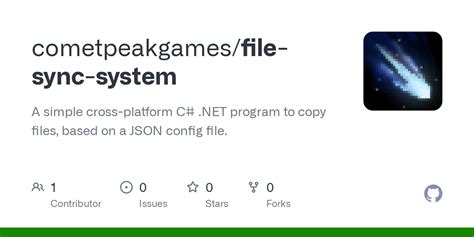 Github Cometpeakgamesfile Sync System A Simple Cross Platform C Net Program To Copy Files