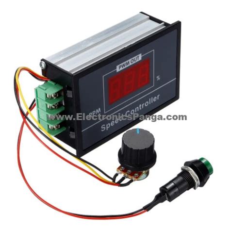 6 60V DC 30A PWM Speed Controller Adjustable Motor With Digital Display Star International
