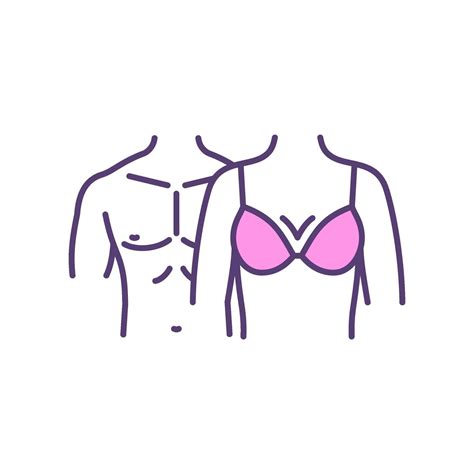 Sex Differences In Human Physiology RGB Color Icon 2145919 Vector Art At Vecteezy