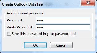 Export Outlook Data To Back Up In PST File