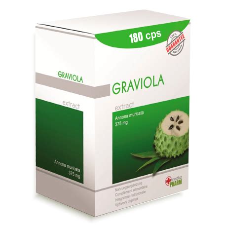 GRAVIOLA 180 Kapsúl | Medikapharm s.r.o.